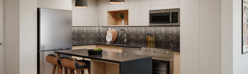 Studio, 1, 2, or 3 bedroom apartments in Washington | The Byron